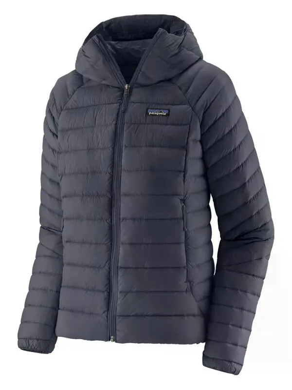 Patagonia Logo-appliqué Puffer Jacket - Blue