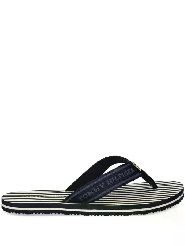 Tommy Hilfiger Striped Flip Flops