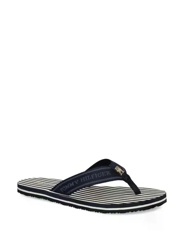 Tommy Hilfiger Striped Flip Flops