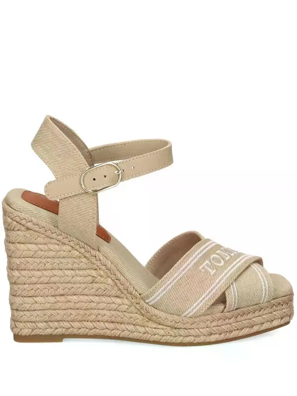 Tommy Hilfiger 100mm Logo-strap Espadrilles