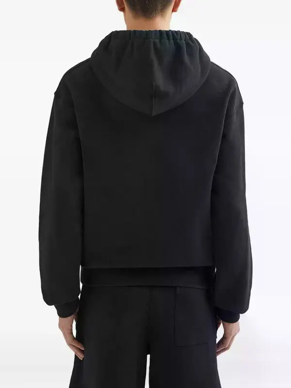 JIL SANDER Cotton Terry Hoodie