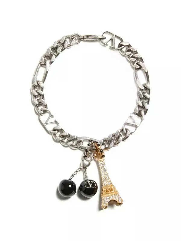 Valentino Garavani Chez Charm Bracelet - Silver