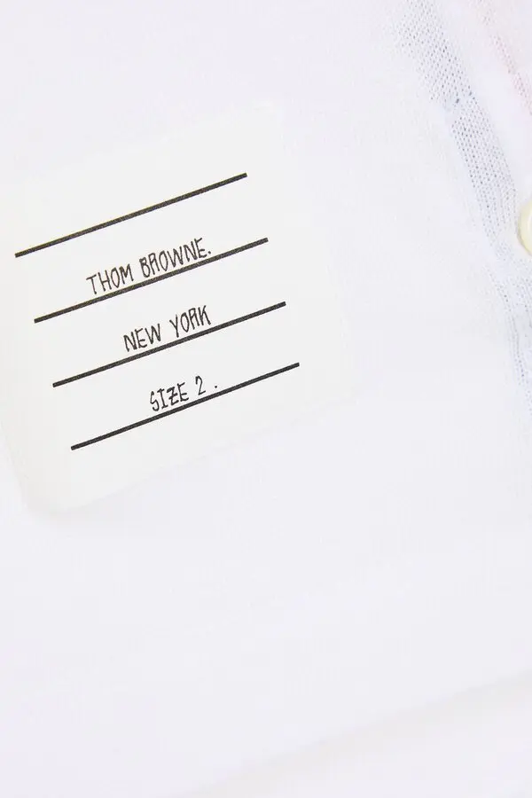 Thom Browne Cottonjersey Tshirt - White
