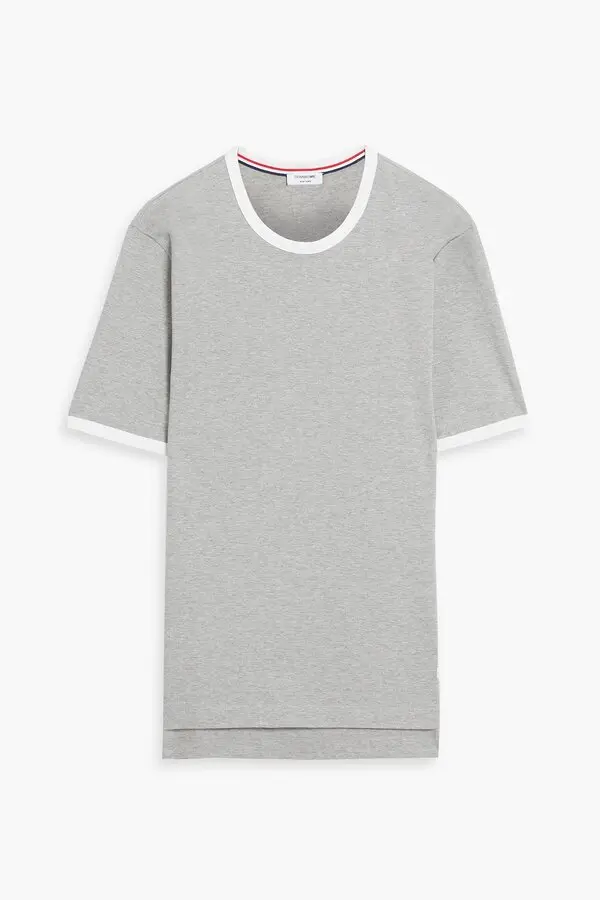 Thom Browne Cottonjersey Tshirt - Light Gray