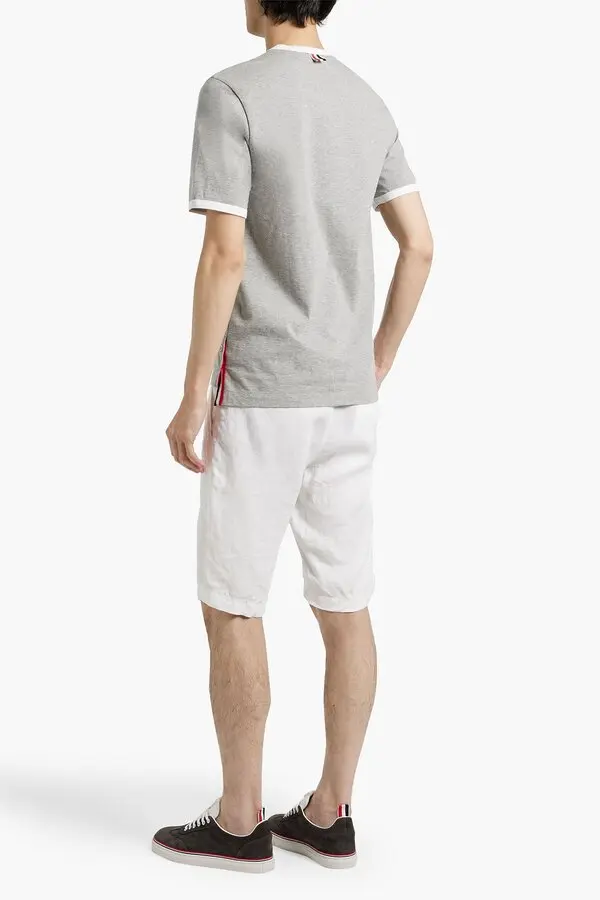 Thom Browne Cottonjersey Tshirt - Light Gray