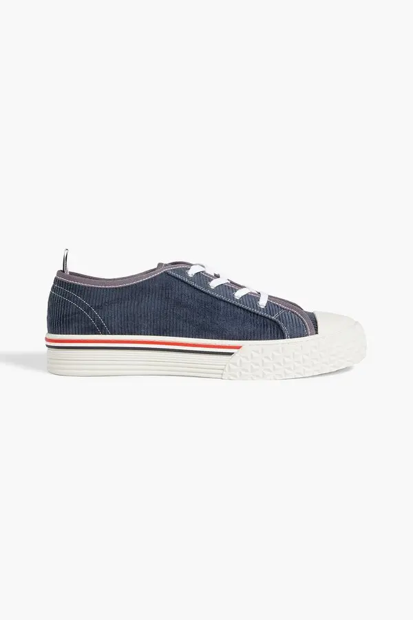 Thom Browne Collegiate Corduroy Sneakers