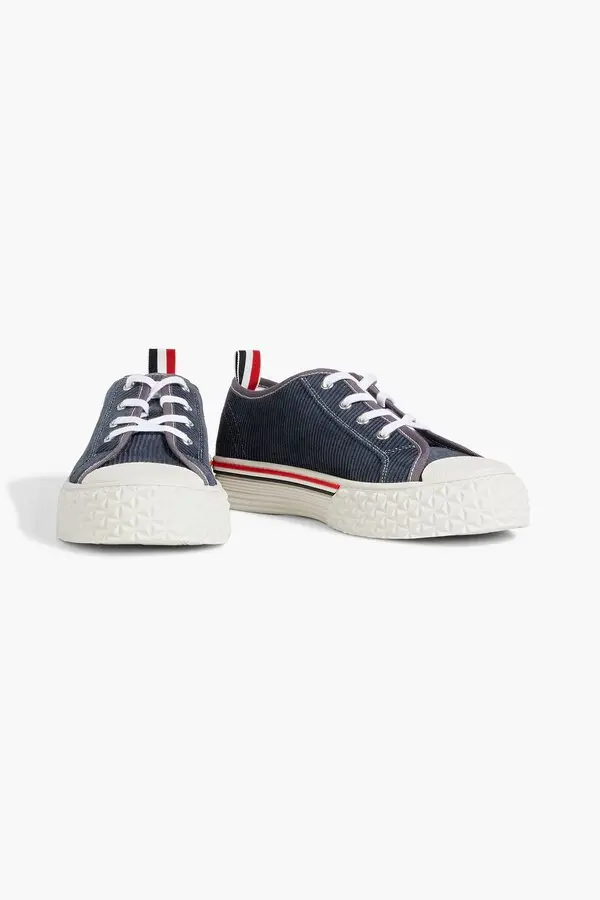 Thom Browne Collegiate Corduroy Sneakers