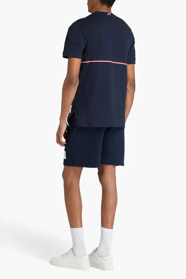 Thom Browne Striped Cottonjersey Tshirt