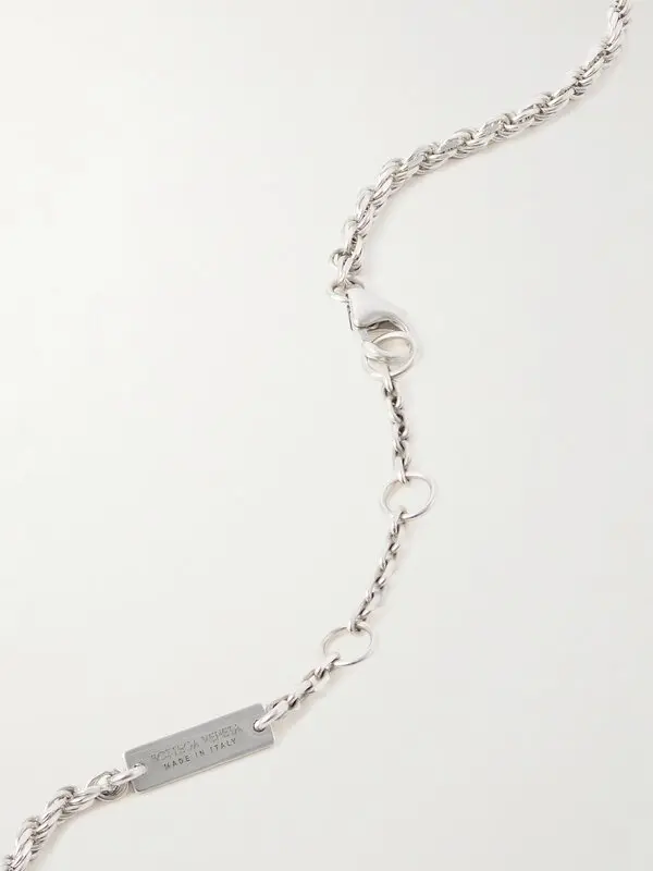 Bottega Veneta Plated And Silver Necklace - Gold