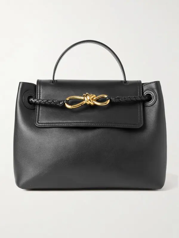Bottega Veneta Ciao Ciao Small Leather Tote - Black