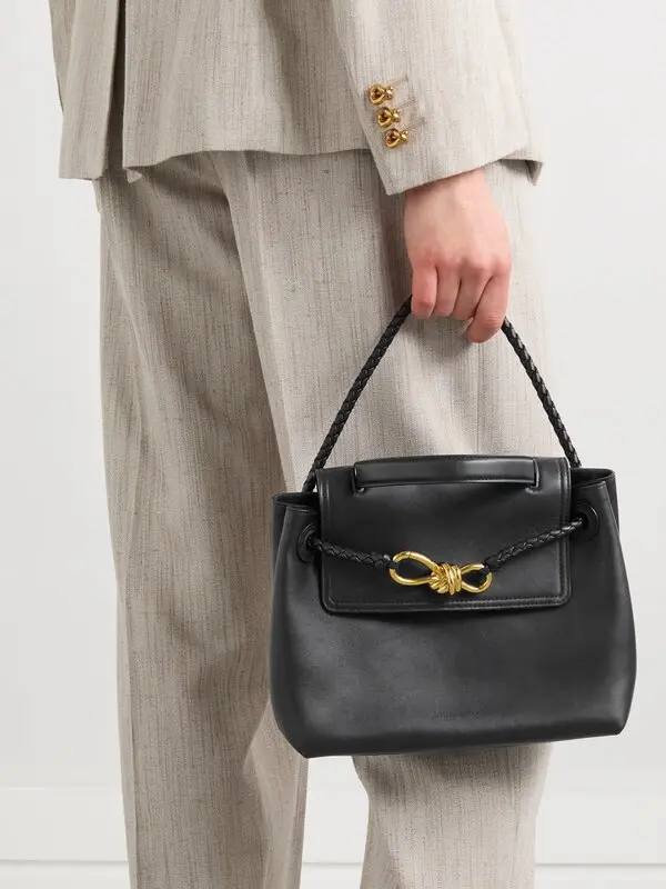 Bottega Veneta Ciao Ciao Small Leather Tote - Black