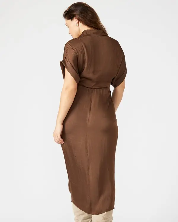 steve madden tori dress fossil brown Steve Madden Women's Tori Dress