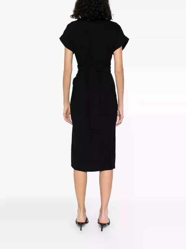 NISSA Poplin Midi Dress