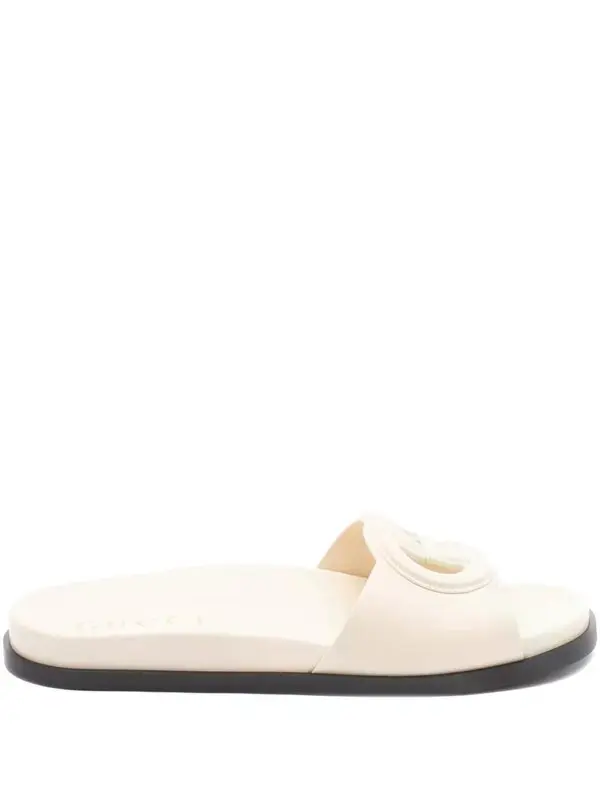 Gucci Logo-embossed Slides