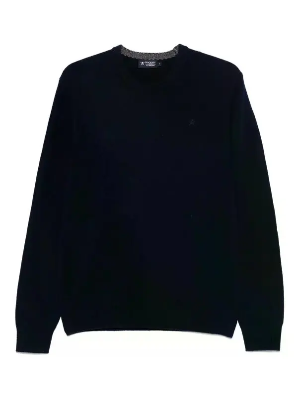HACKETT Wool Sweater - Blue