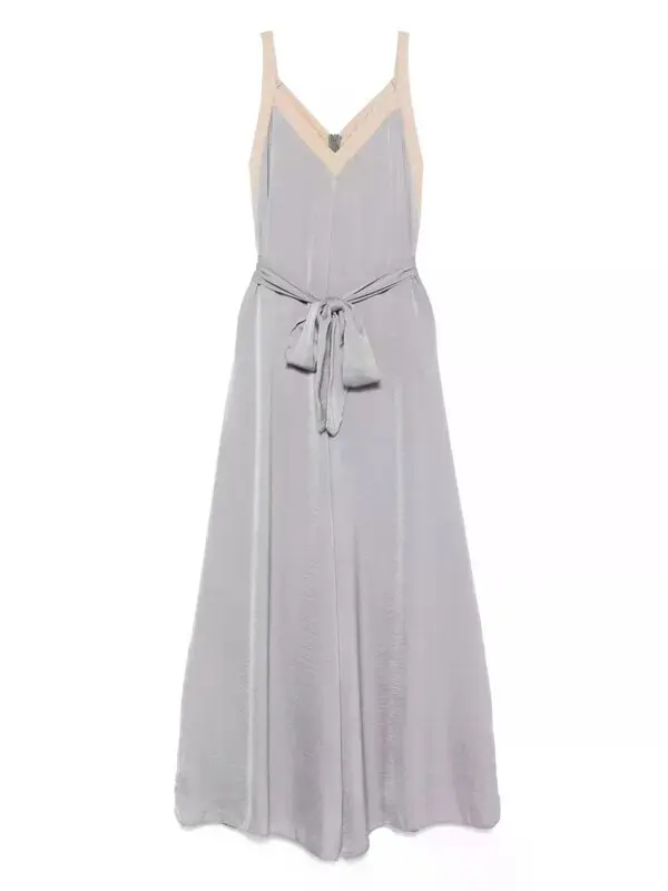 MOUTAKI Pleated Jumpsuit - Grey