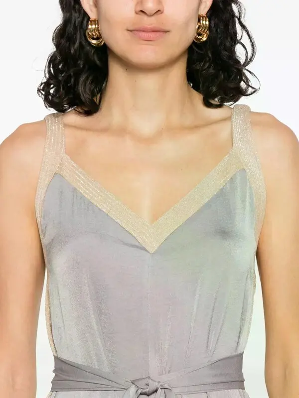 MOUTAKI Pleated Jumpsuit