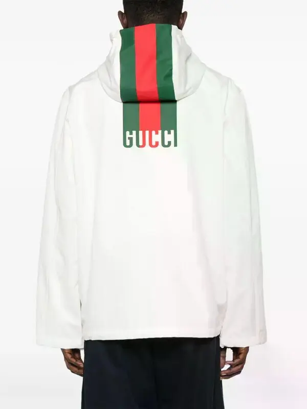 Gucci Ripstop Zip-up Jacket - Neutrals