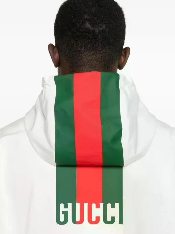 Gucci Ripstop Zip-up Jacket - Neutrals