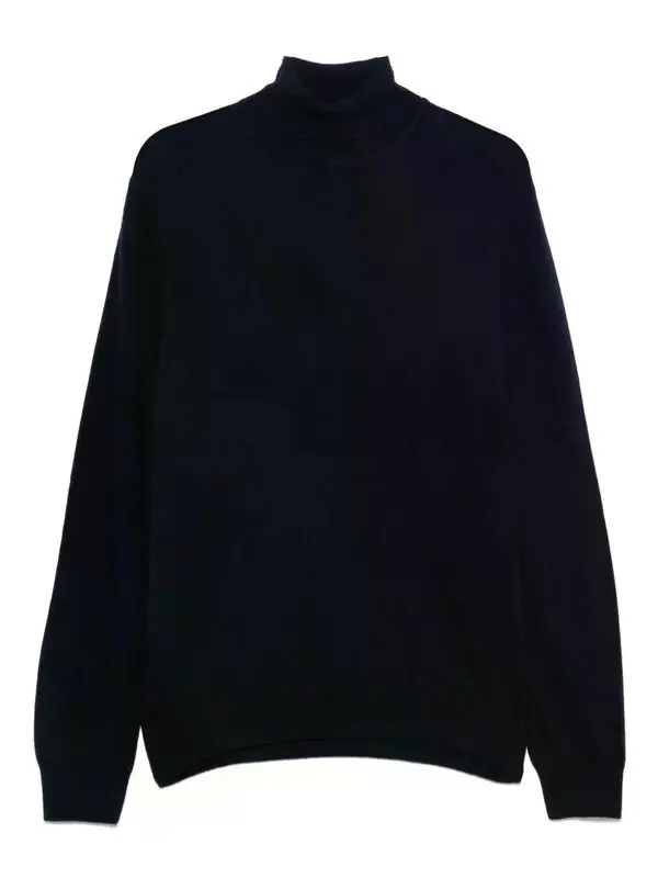 HACKETT Roll Neck Sweater - Blue