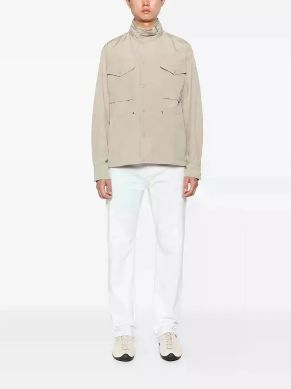 Moncler Logo-patch Bomber Jacket