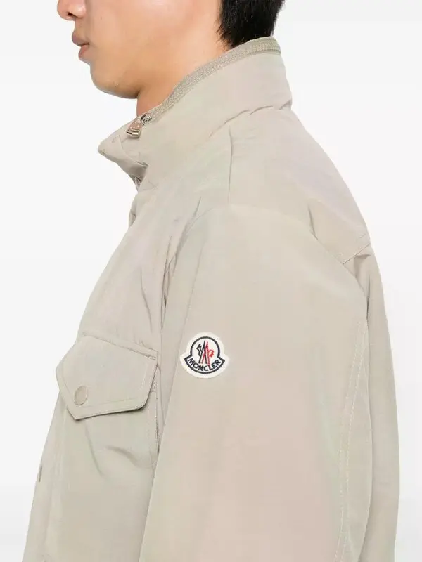 Moncler Logo-patch Bomber Jacket