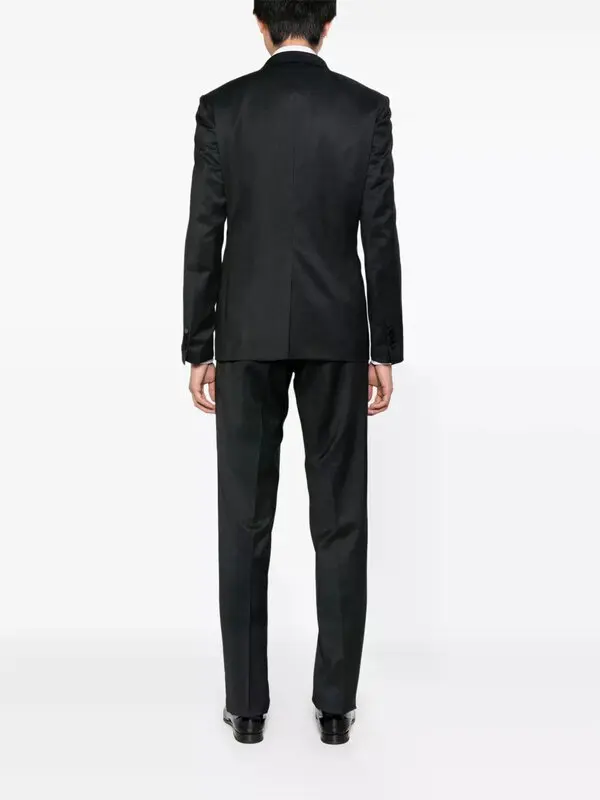 Tagliatore Double-breasted Suit - Black