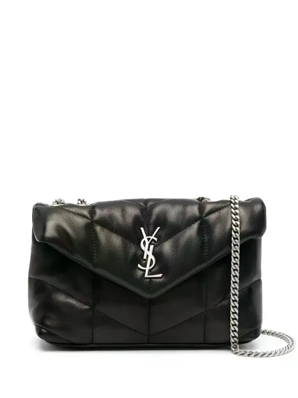 Saint Laurent Quilted Leather Shoulder Bag