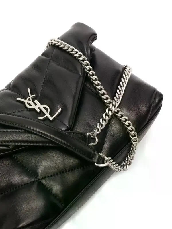 Saint Laurent Quilted Leather Shoulder Bag