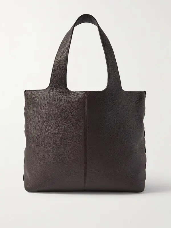 Bottega Veneta Large Intrecciato-detailed Full-grain Leather Tote Bag - Brown