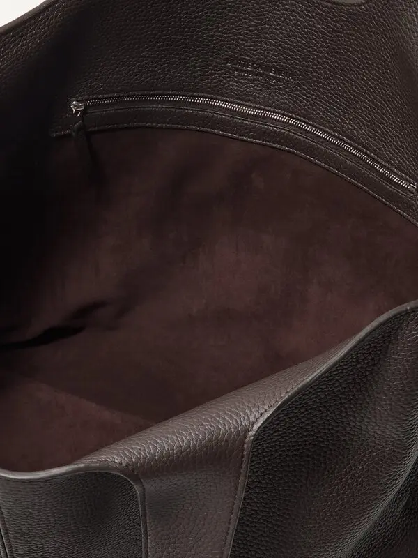 Bottega Veneta Large Intrecciato-detailed Full-grain Leather Tote Bag - Brown