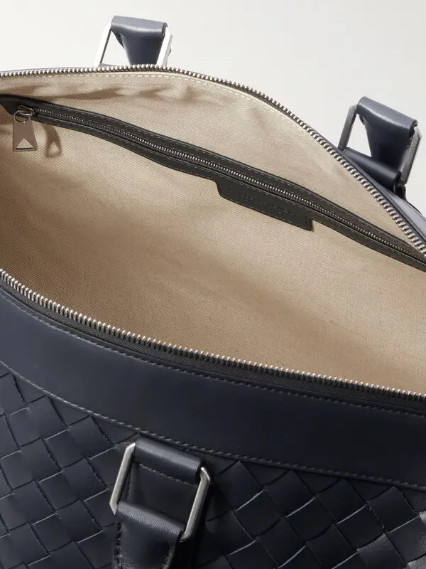 Bottega Veneta Intrecciato Leather Weekend Bag