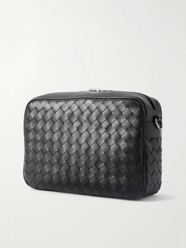 Bottega Veneta Intrecciato Leather Camera Bag