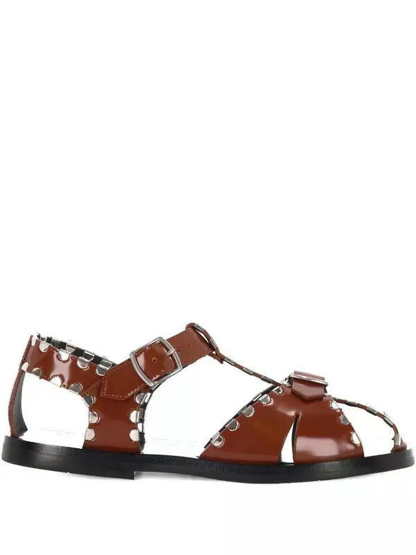 Bally Salis Caged Sandals - Brown