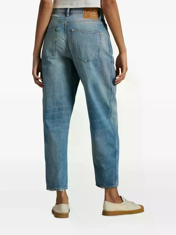 Polo Ralph Lauren Light Wash Distressed Jeans - Blue