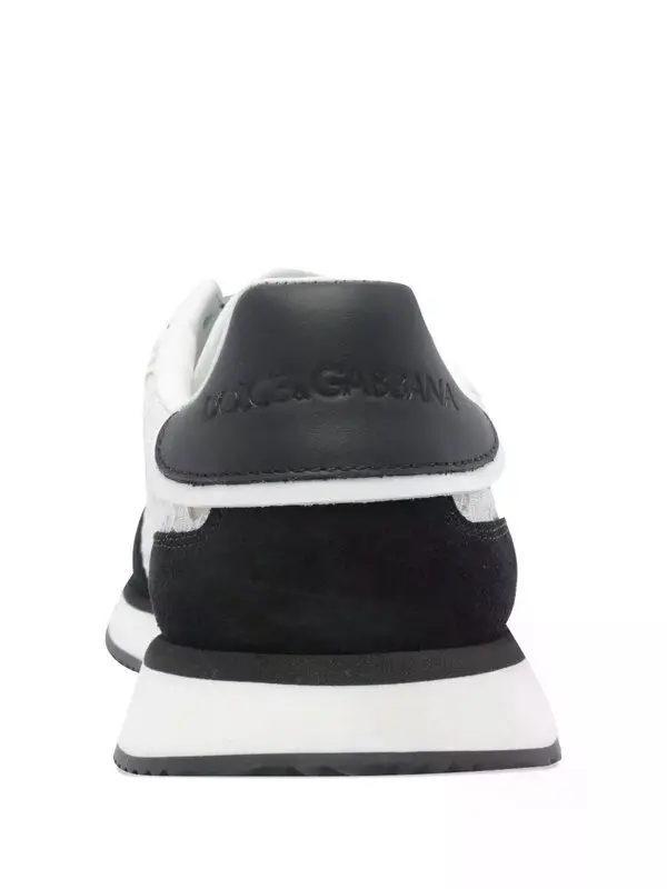 Dolce & Gabbana Logo-patch Sneakers - Black