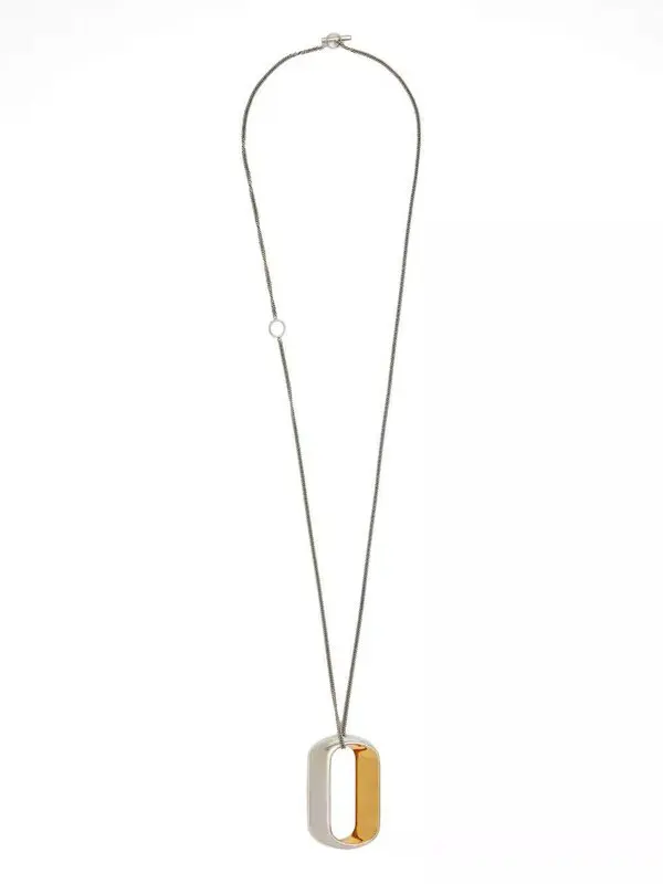JIL SANDER Pendant Necklace - Silver