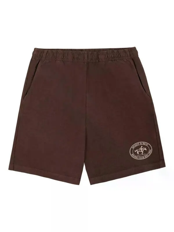 SPORTY & RICH Riding Club Shorts