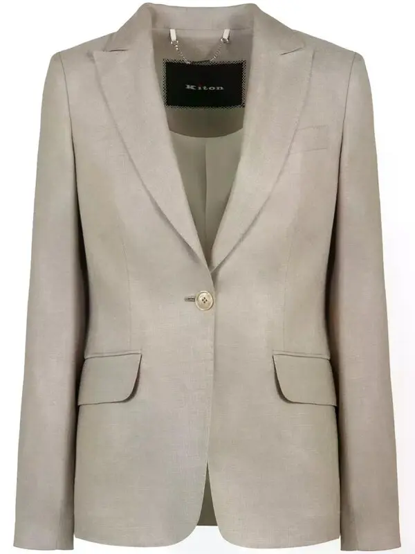 Kiton Mélange-effect Blazer