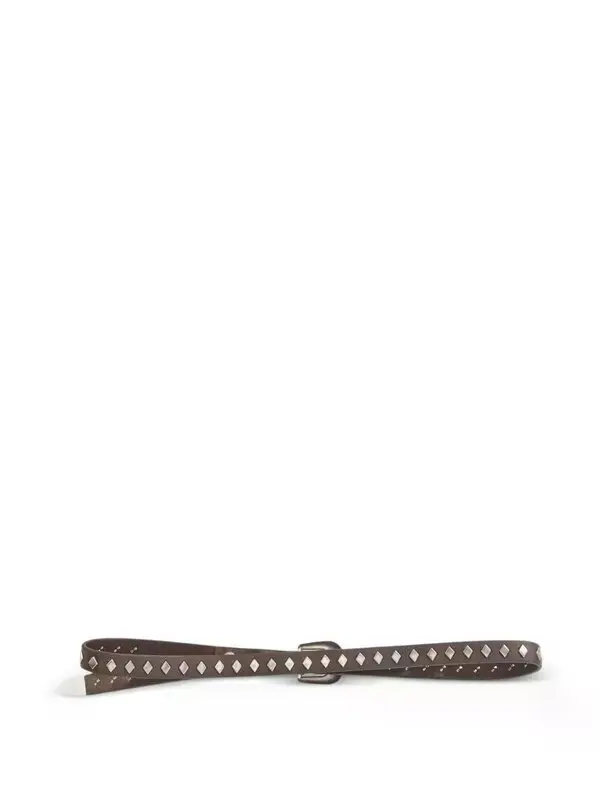 Ralph Lauren Studded Leather Belt