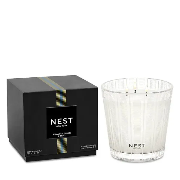 NEST NEW YORK Amalfi Lemon & Mint 3-wick Candle - No Color
