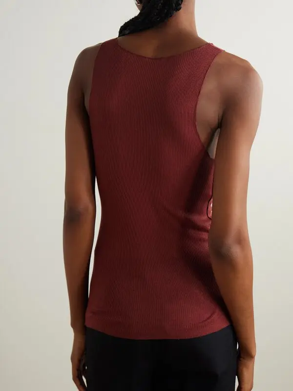 DEIJI STUDIOS Ribbed-knit Tank