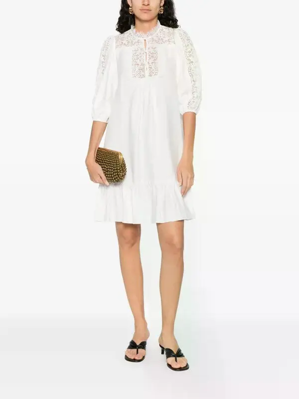 NISSA Lace-embellished Dress