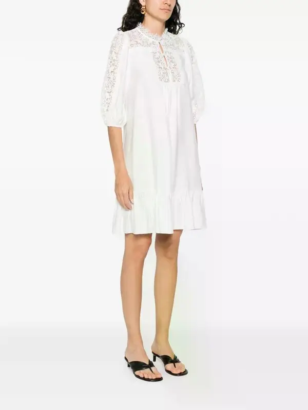 NISSA Lace-embellished Dress