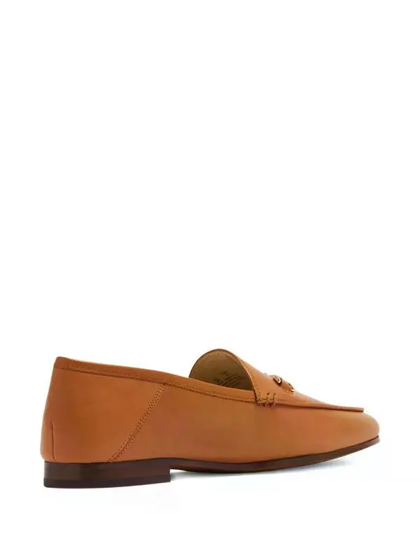 Sam Edelman Loraine Metallic-horsebit Leather Loafers - Brown
