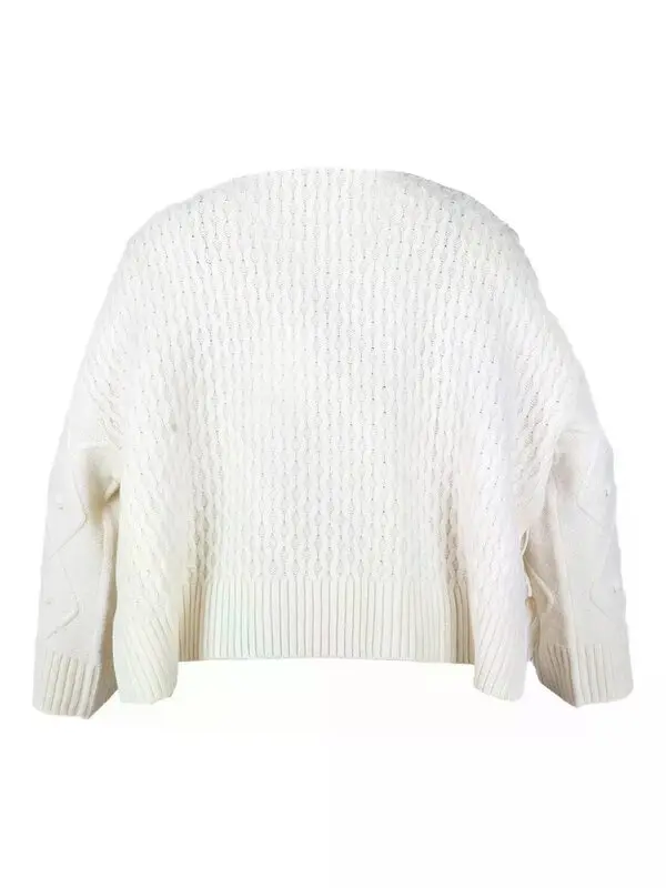 GOTHA Ruffle-trim Sweater