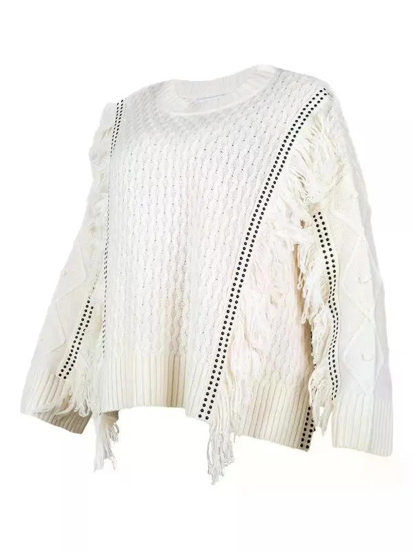 GOTHA Ruffle-trim Sweater