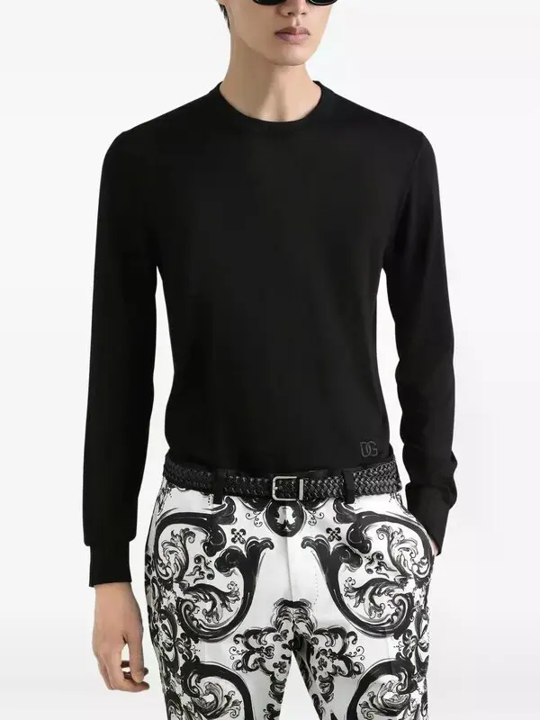 Dolce & Gabbana Silk Jumper