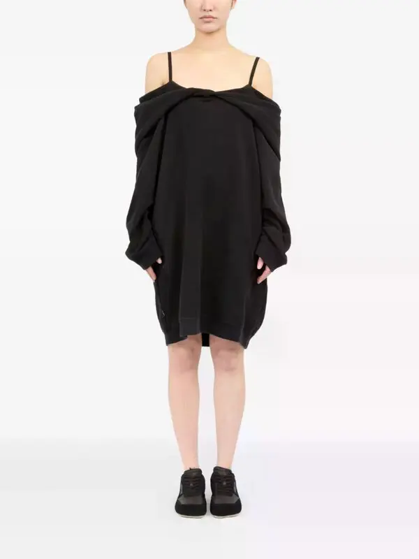 MAISON MARGIELA Sleeveless Twisted Mini Dress