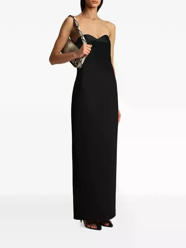 Khaite Strapless Midi Dress